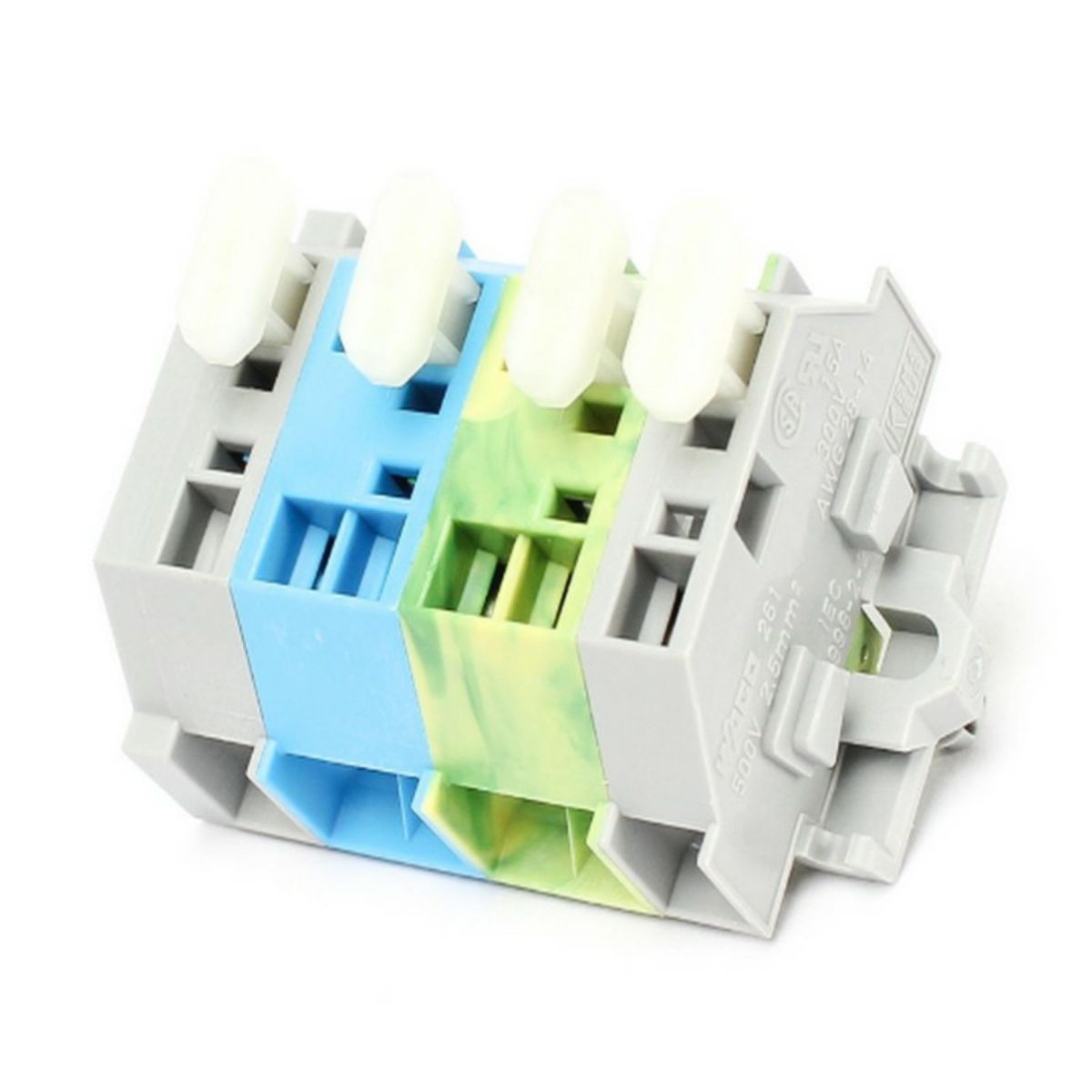 ATLANTIC PAC ET CHAUDIERE - Bornier wago 6 voies Réf. 106363 | Dispart