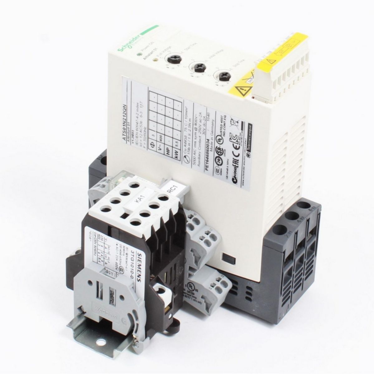 ATLANTIC PAC ET CHAUDIERE - Bornier demarreur tri + relais Réf. 107200 ...