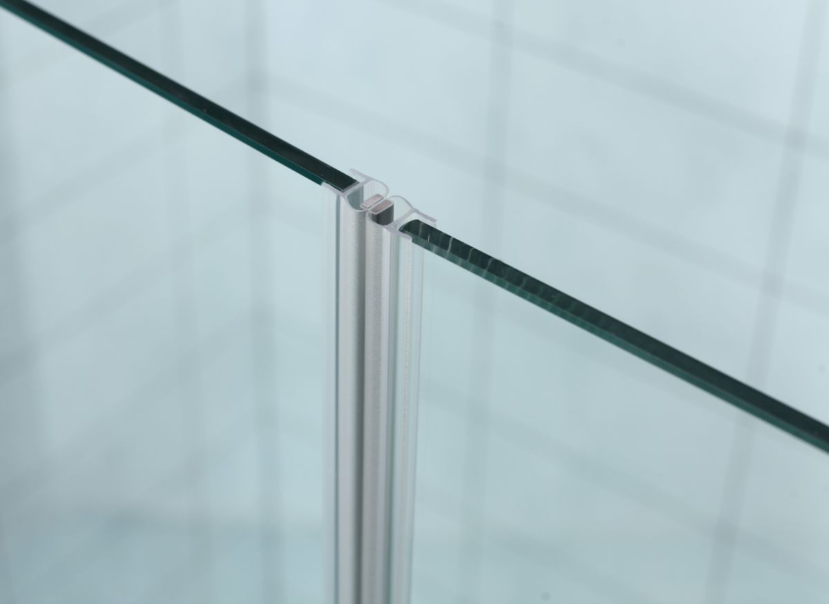 ALTERNA - Joint vertical entre fixe et pivotante pour paroi de douche ...