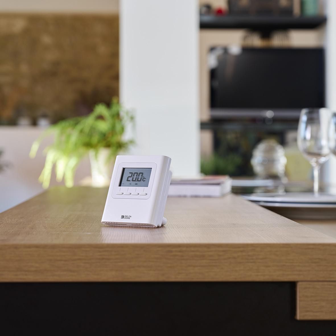 DELTA DORE - Pack Delta 8000 connecté de programmation/régulation 4 ...