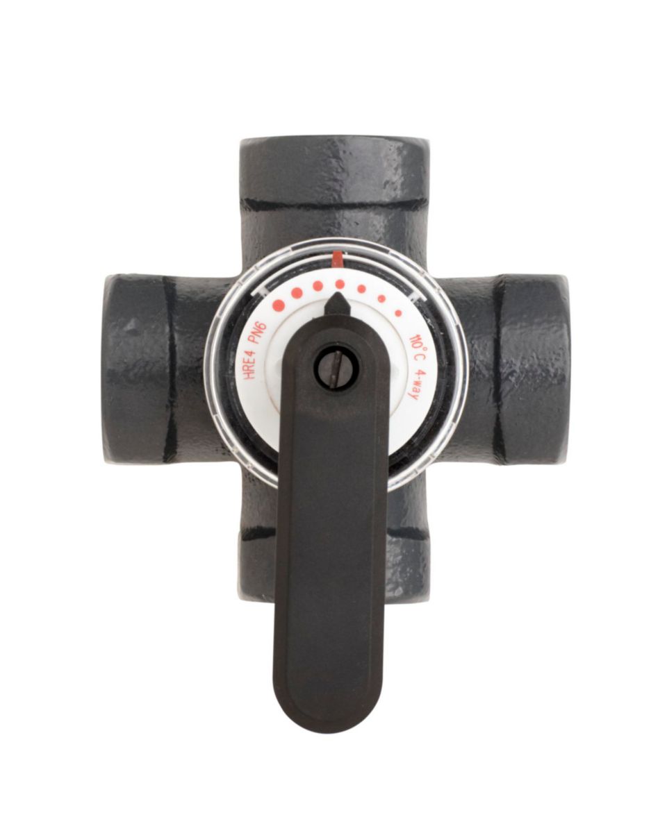 DANFOSS - Vanne rotative HRE 4 voies fonte DN 25 Kv10 065Z0424 | Dispart