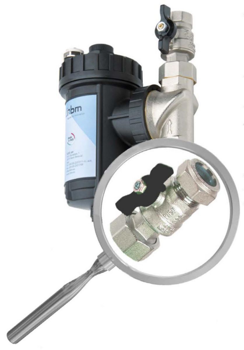 RBM - Filtre magnétique Safecleaner2 diamètre 28mm Réf. 24872860 | DISPART